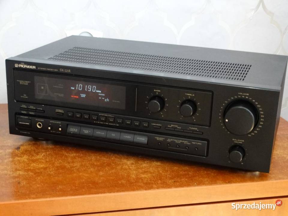 Wzmacniacz z radiem Pioneer SX-221R mocny 290 wat.WYSYŁKA. Jasło - Sprzedajemy.pl