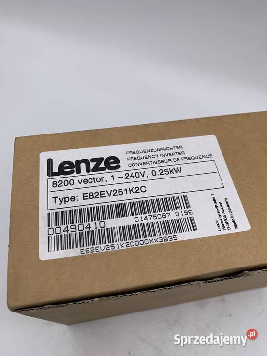 Lenze E82EV251K2C 0,25kW Inverter Warszawa - Sprzedajemy.pl