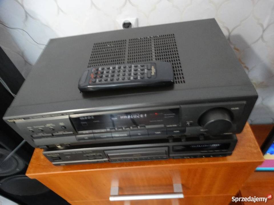 Amplituner z CD Technics SA-GX320 pilot sprawny.WYSYŁKA. Jasło ...
