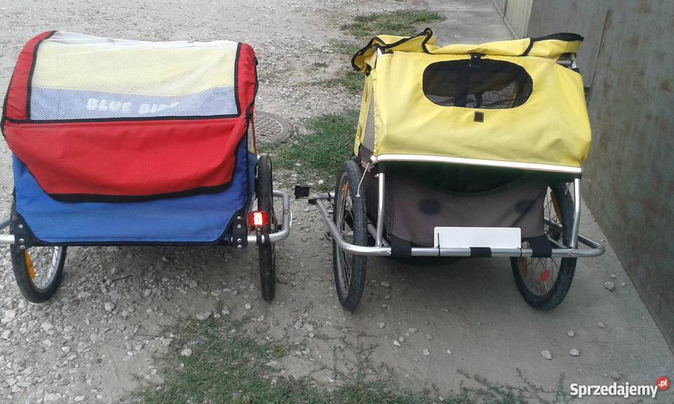Przyczepka riksza rowerowa dla dzieci Barcin - Sprzedajemy.pl