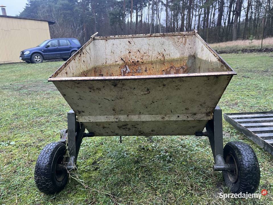 Taczka wózek przyczepka Fortschritt E930, E931 komplet org DDR wysyłka ...