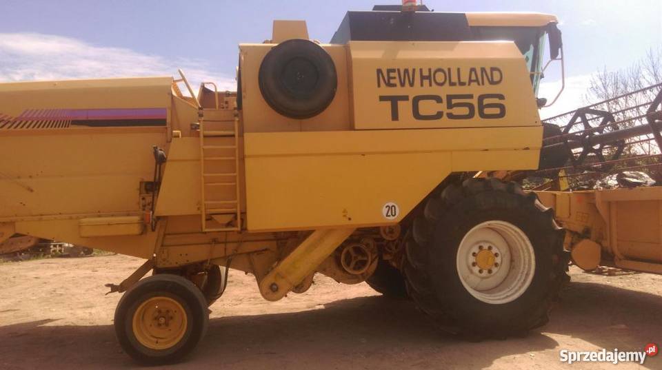 New holland tc 56 podobny jak bizon rekord Sieradz - Sprzedajemy.pl