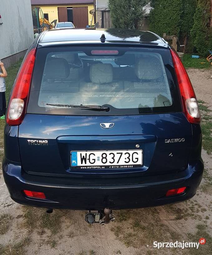 Deawoo Tacuma (chevrolet REZZO) 1.8 benzyna Pilawa - Sprzedajemy.pl