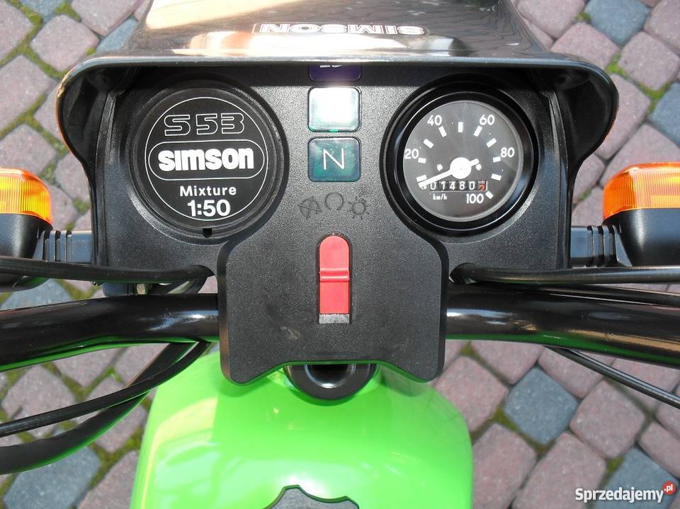 Simson Enduro S53 Fighter Jak Nowy z Niemiec Oryginał !!! Żarki - Sprzedajemy.pl