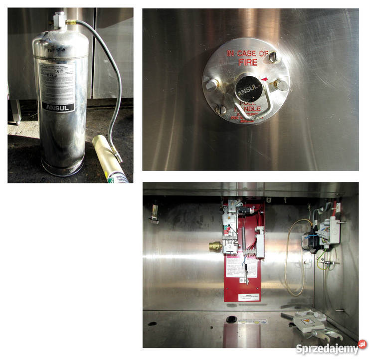 Frytownica Gazowa Frymaster H50 Smażalnia + system gaśniczy Zgorzelec ...