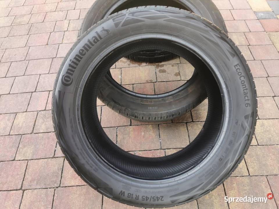 Continental Ecocontact 6 Nowe 245 45 18 Bielsko Biała Sprzedajemy Pl