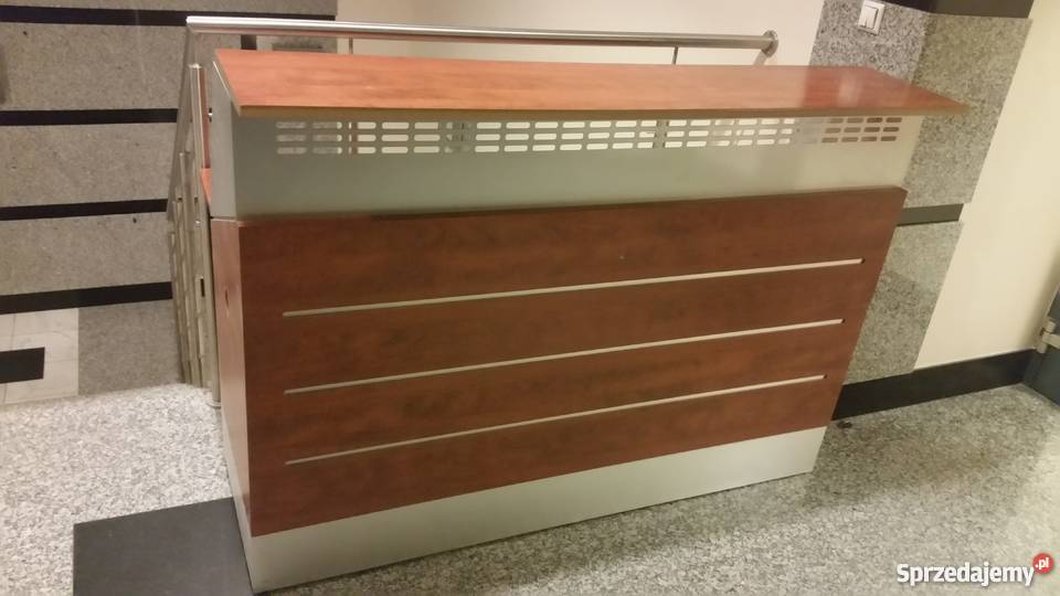 Lada recepcyjna biurowa owalna 3 elementy wyposażenia ok 4.3 Szczedrzyk ...