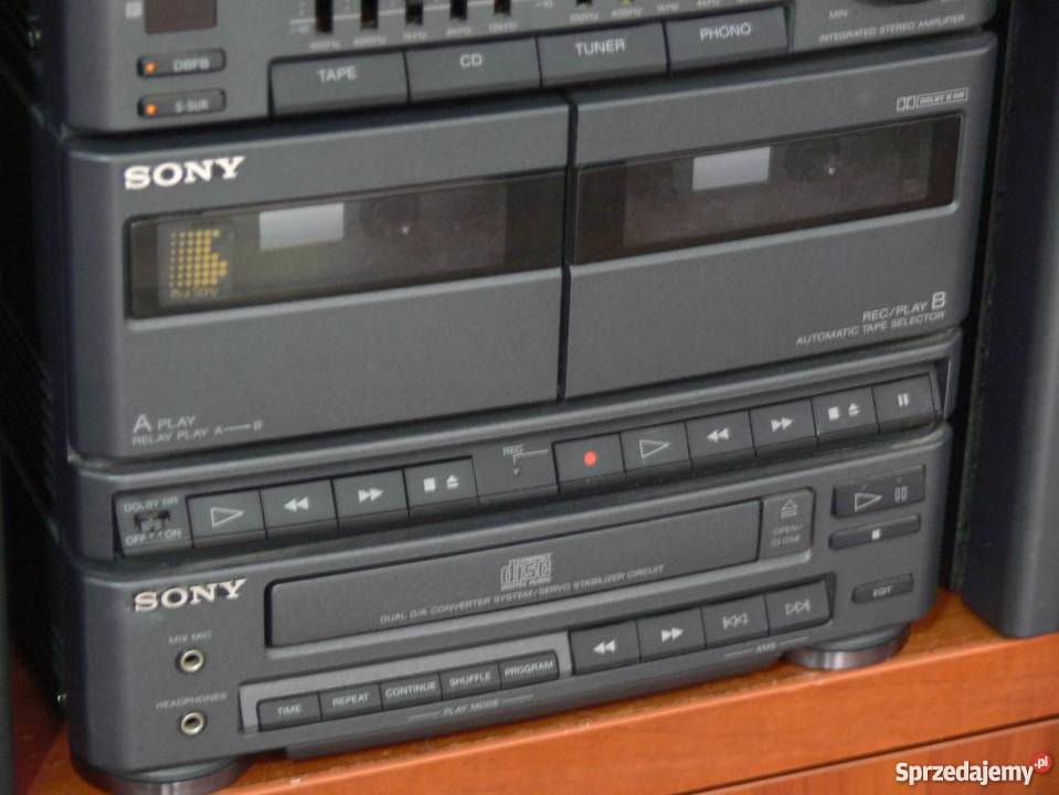 Wieża Sony FH-B55 CD kolumny WYSYŁKA Jasło - Sprzedajemy.pl