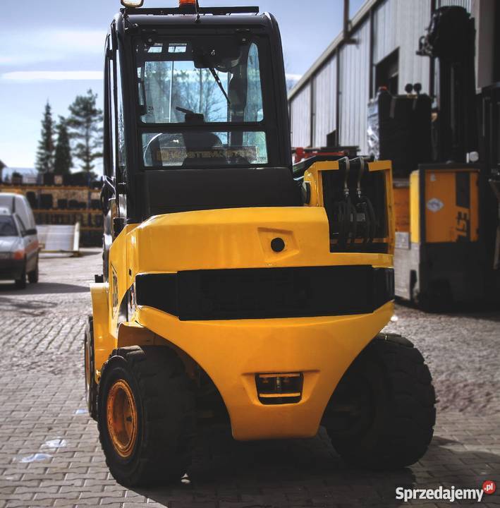 Wózek widłowy terenowy JCB TLT35D TLT35 4x4 2009r ładowarka Kęty ...