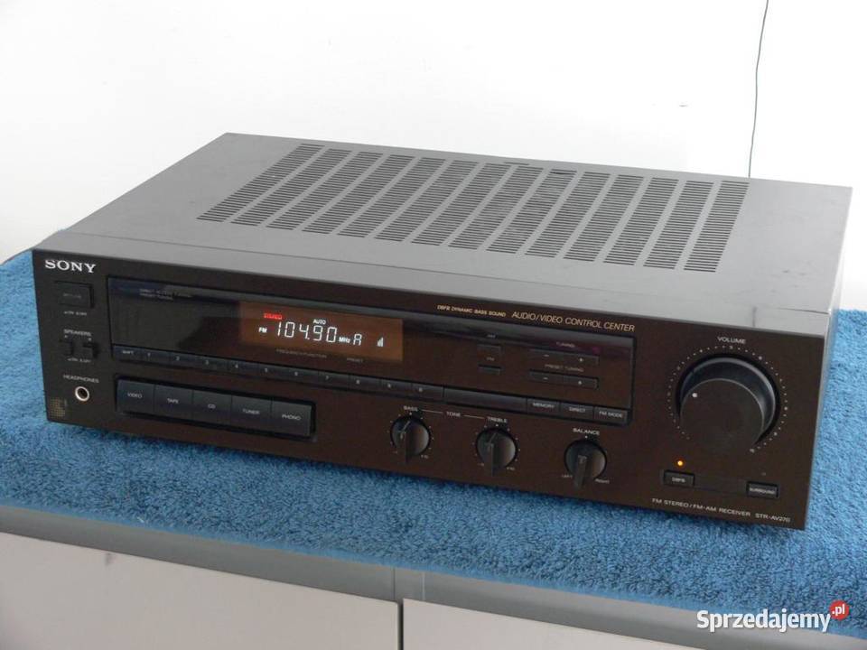 Amplituner Sony STR-AV270 mocny i sprawny WYSYŁKA. Jasło - Sprzedajemy.pl