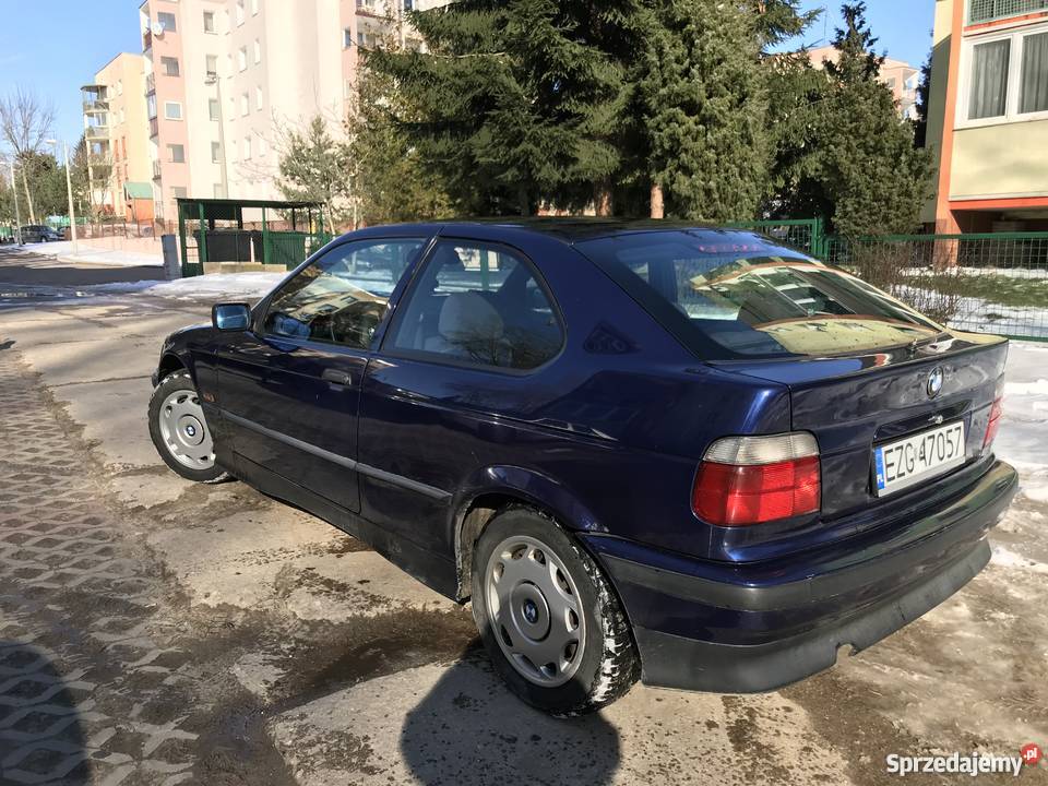 BMW E36 Compact 318 TDS Sprawny, długie opłaty! Łódź - Sprzedajemy.pl