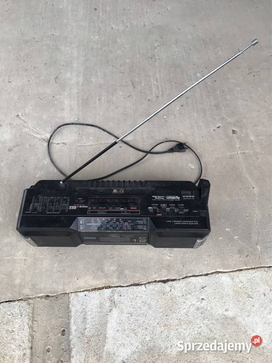 Radiomagnetofon Sharp WQ-T282 z podwojna kieszenia na 2 tasm Lublin ...