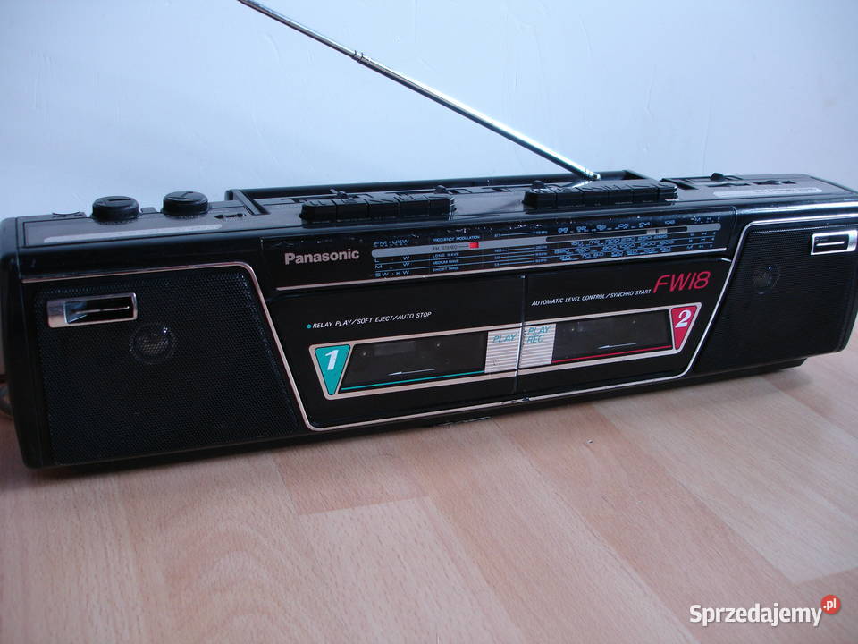 Radiomagnetofon PANASONIC RX-FW-18 (rezerwacja) Zielona Góra ...