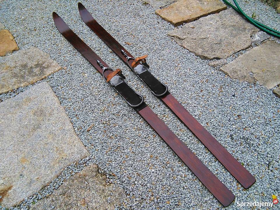 Stare drewniane narty Mesta Pionier-S Szklarska Poręba - Sprzedajemy.pl