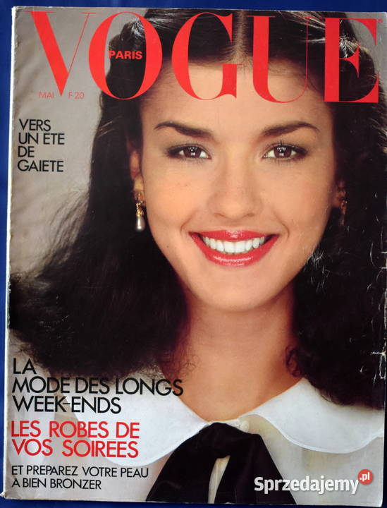 Vogue Paris magazyn mody 1978 / Janice Dickinson Helmut Newton Kraków ...
