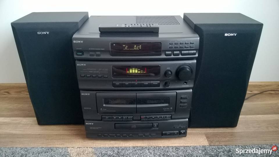 Wieża SONY LBT-A290, kolumny 2x60W Rzeszów - Sprzedajemy.pl