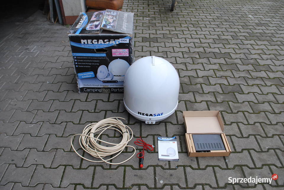 Antena automatyczna przenośna satelitarna MEGASAT do kemping Grzebowilk - Sprzedajemy.pl