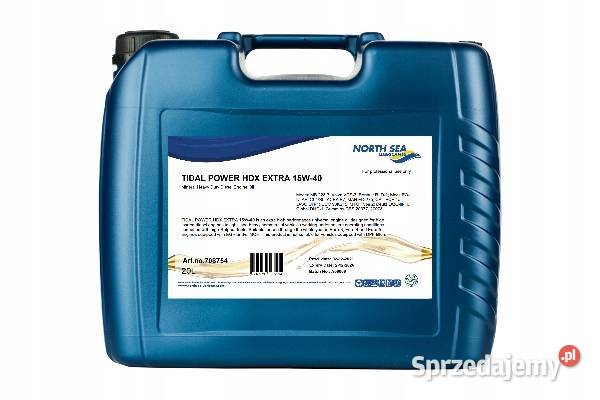 NSL olej silnikowy TIDAL POWER HDX 15W40 20L Dobrzyniewo Duże - Sprzedajemy.pl