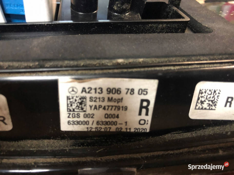 MERCEDES W213 KOMBI LAMPA KLAPA 2139067805 Murzynowo - Sprzedajemy.pl