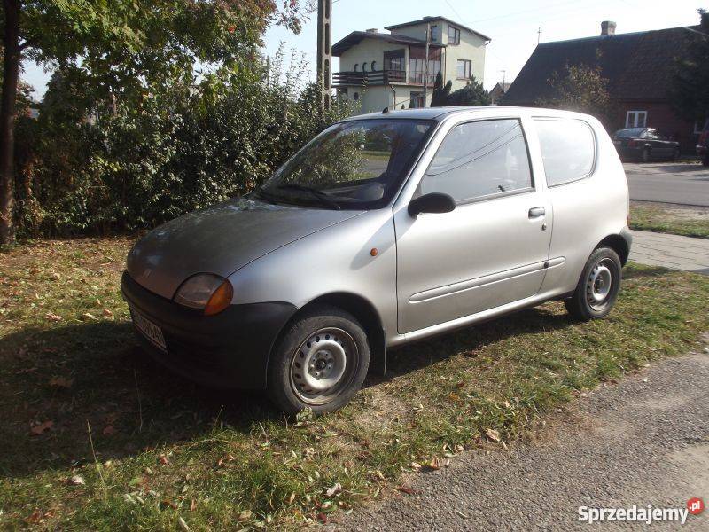 Fiat Seicento, 900cc, 1999, benzyna + gaz lpg Białystok - Sprzedajemy.pl