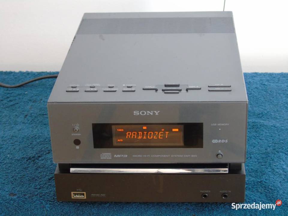 Amplituner Sony USB mp-3 CD RDS AUX. WYSYŁKA. Jasło - Sprzedajemy.pl