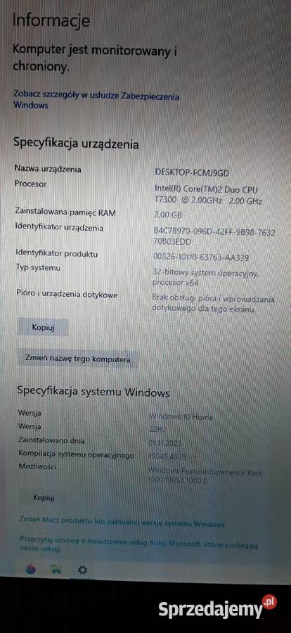 Potężny laptop HP Pavilion HDX 9000 Grajewo - Sprzedajemy.pl