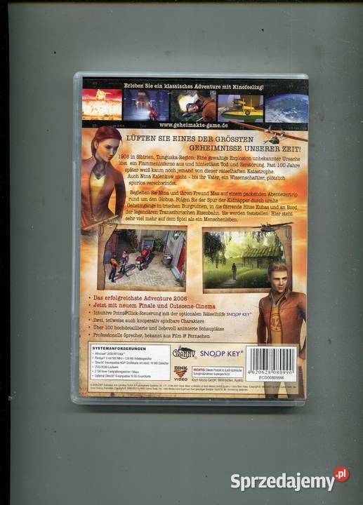 Geheimakte Tunguska Gra DVD Szczecin - Sprzedajemy.pl