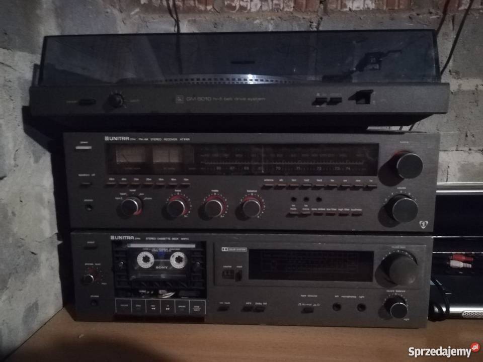 Zestaw UNITRA amplituner AT9100, gramofon GM5010 Biłgoraj - Sprzedajemy.pl