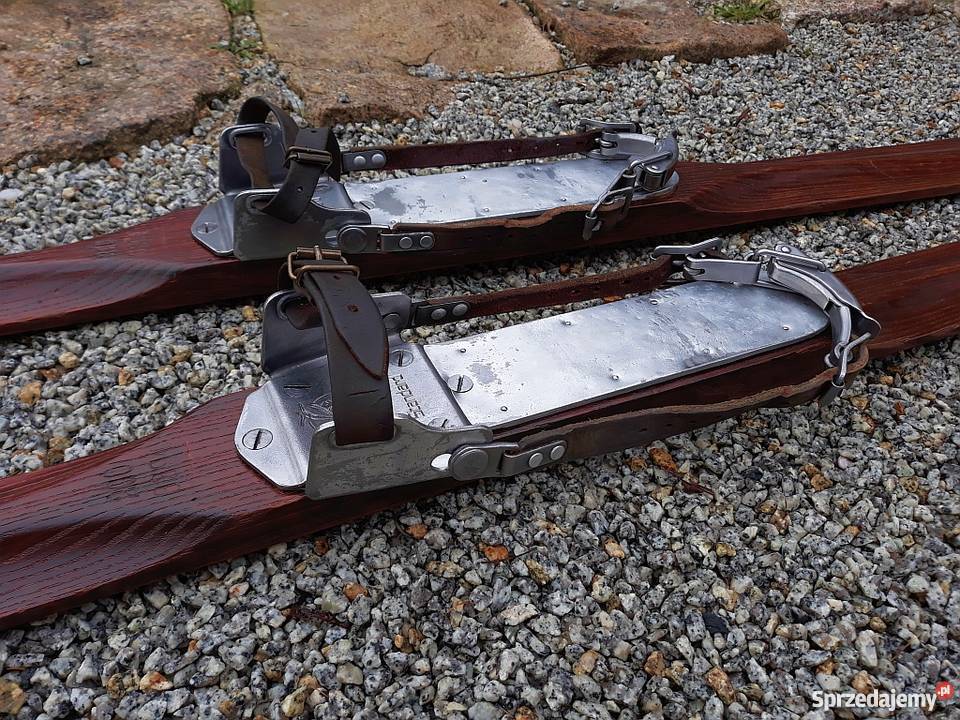 Stare drewniane narty 1908 Szklarska Poręba - Sprzedajemy.pl