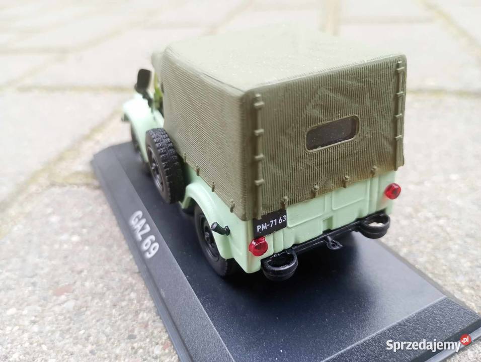 GAZ 69 gazik złota kolekcja aut prl model deagostini 1:43 kultowe auta Warszawa - Sprzedajemy.pl