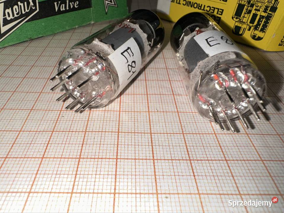 Lampa elektronowa E81H Nie Używane 2 szt. (Z377) Czechowice-Dziedzice ...