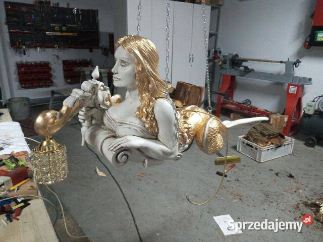 Rzeźba Syrena-Ryba naturalnej wielkości Lanckorona - Sprzedajemy.pl