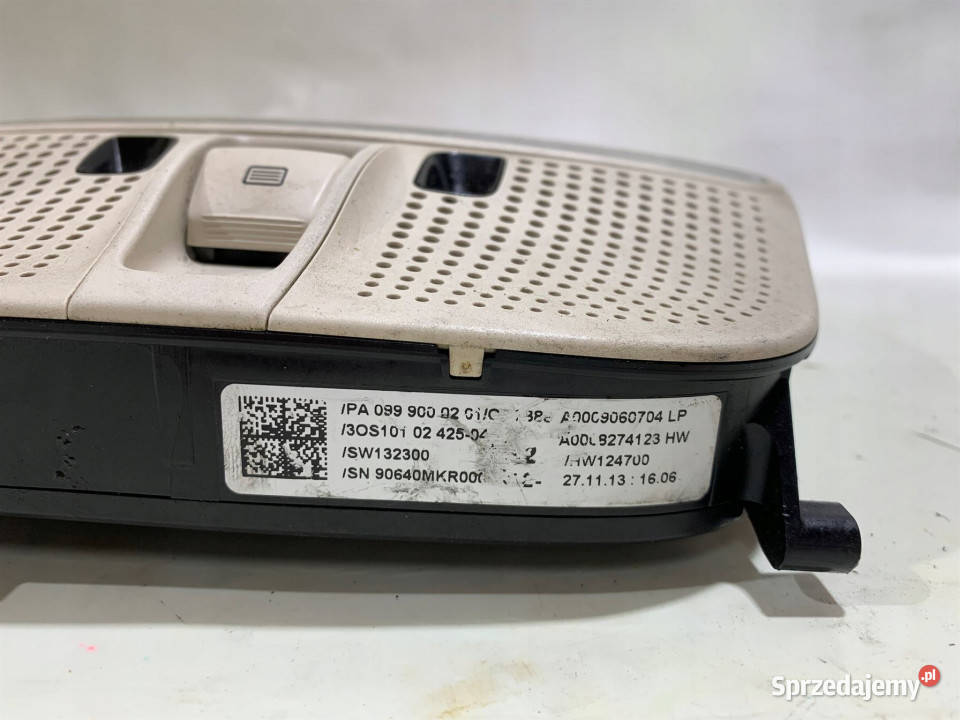 MERCEDES W205 LAMPKA PODSUFITKI 0009060704 Murzynowo - Sprzedajemy.pl