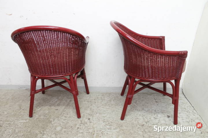 Fotel ratanowy 6 szt. kpl. ID 8449 Warszawa - Sprzedajemy.pl