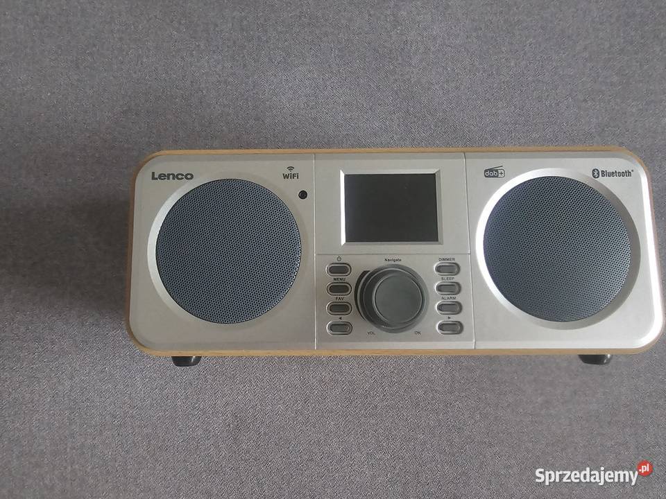 Radio internetowe Lenco DIR-141WD.Dab+. Bluetooth, Aux.Pilot Czarna ...