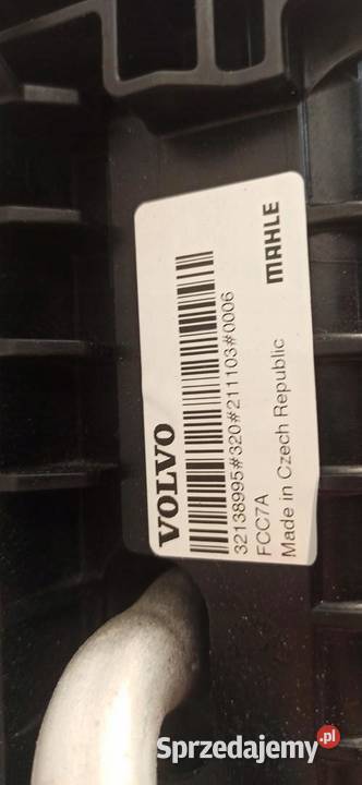 VOLVO V60 s60 CHŁODNICE WENTYLATOR KOMPLET 31493262 B420T2 CHŁODNICE ...