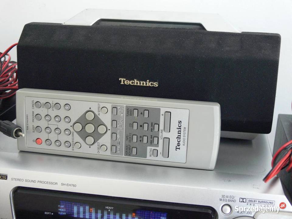 Wieża Technics SA-EH760 pilot kolumny. DOSTAWA. Jasło - Sprzedajemy.pl