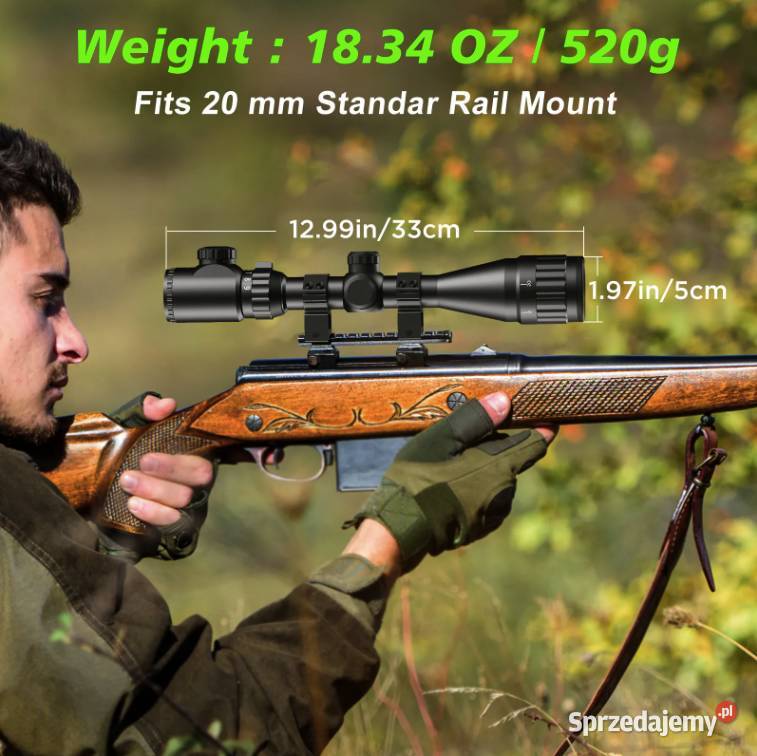 Luneta celownicza celownik Bestsight 3-9x40 AOEG Nowy Targ - Sprzedajemy.pl