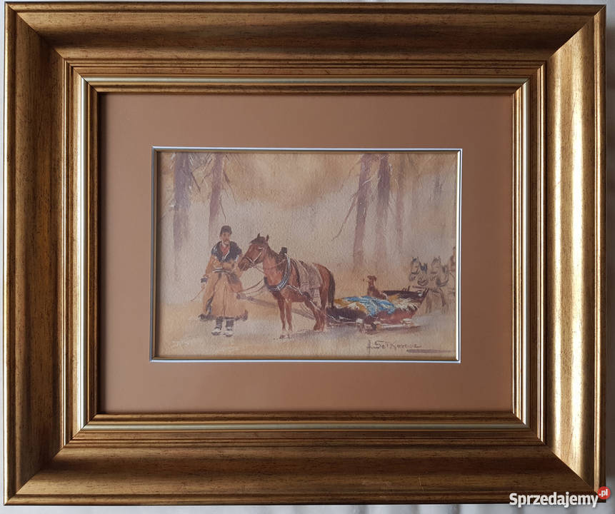 Adam Setkowicz - przedwojenny obraz - opinia oryginalności Radom ...