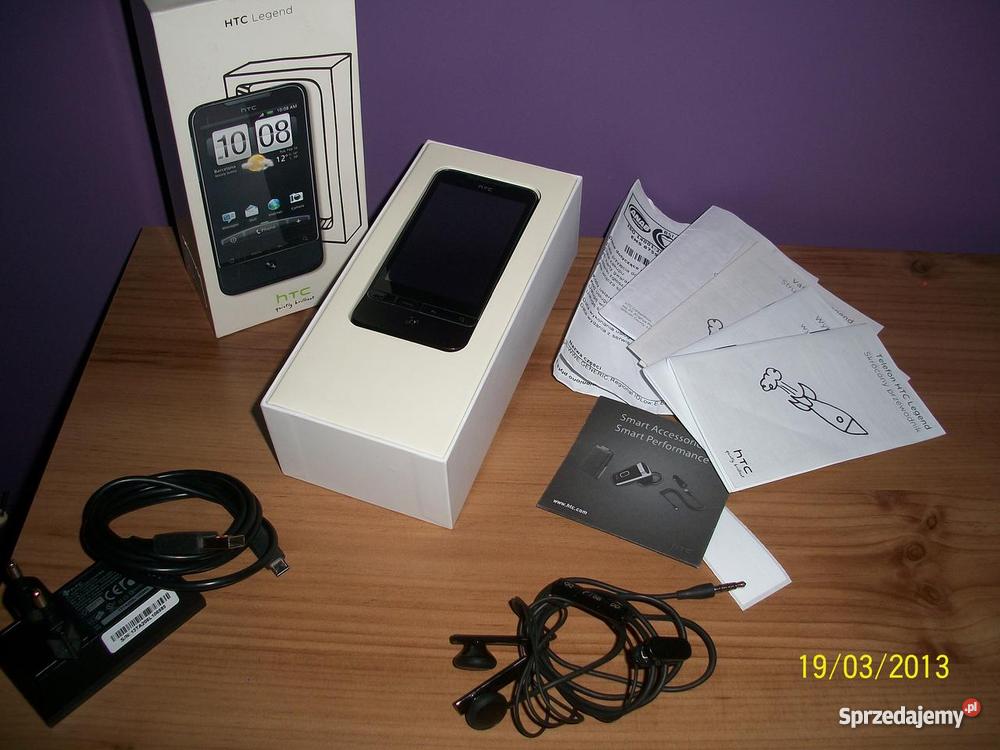 Telefon HTC Legend czarny pełen komplet - Sprzedajemy.pl