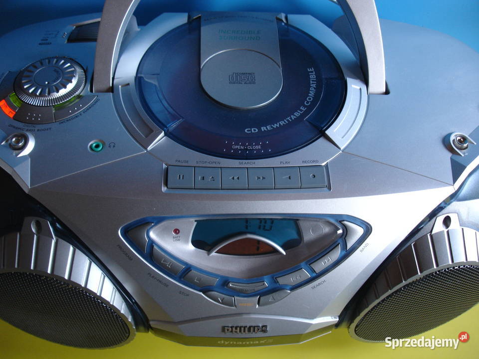 Radiomagnetofon z CD PHILIPS AZ-2020 Zielona Góra - Sprzedajemy.pl