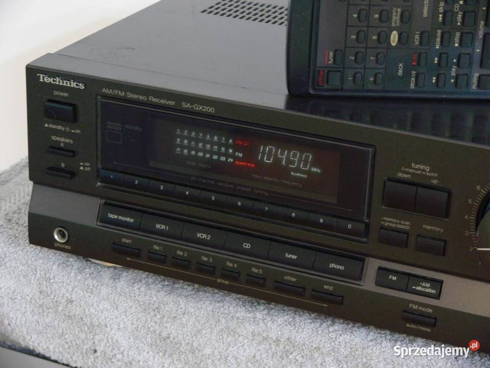 Amplituner Technics SA-GX200 pilot 360 wat. WYSYŁKA. Jasło - Sprzedajemy.pl