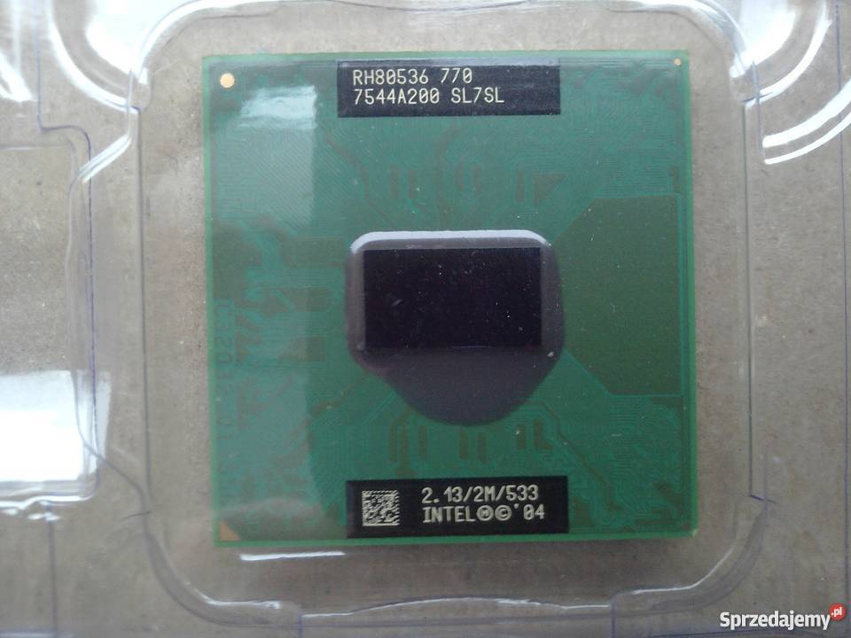 Procesor Intel Pentium M770 2,13GHz do laptopa Radom - Sprzedajemy.pl