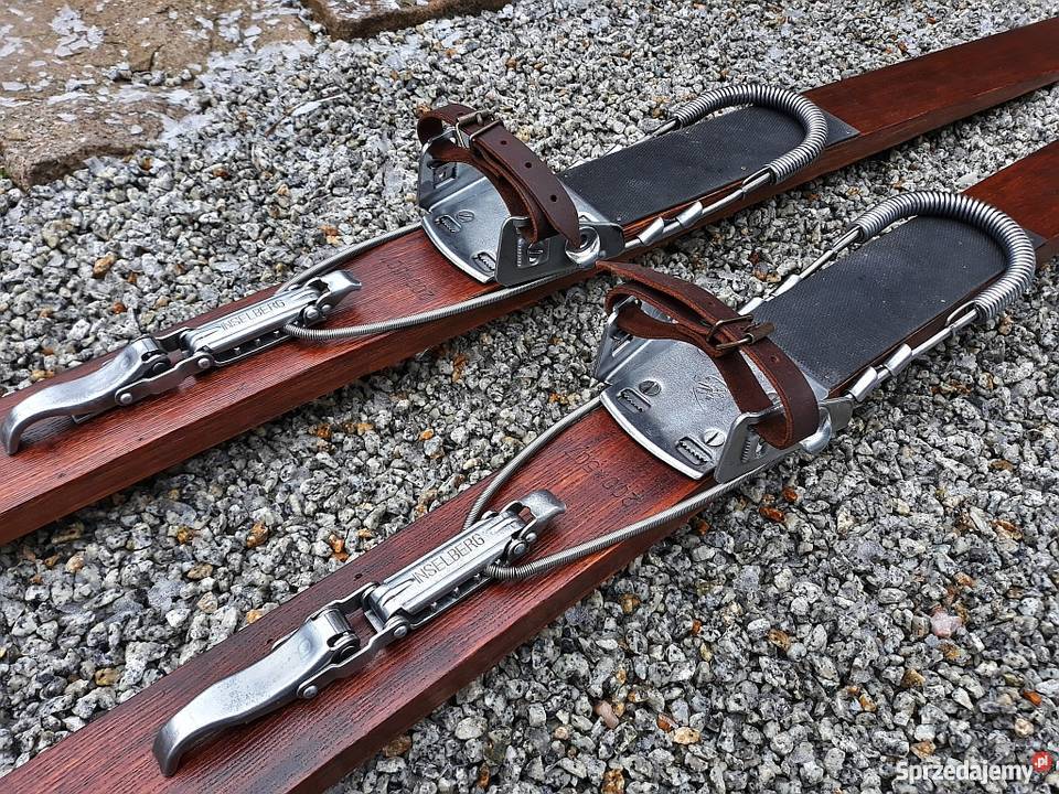 Stare drewniane narty Trusetal Szklarska Poręba - Sprzedajemy.pl