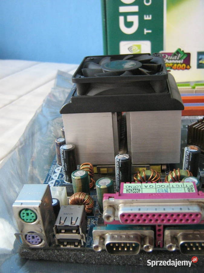 Płyta główna Gigabyte K7 Triton + procesor AMD Athlon XP 110 Krapkowice ...