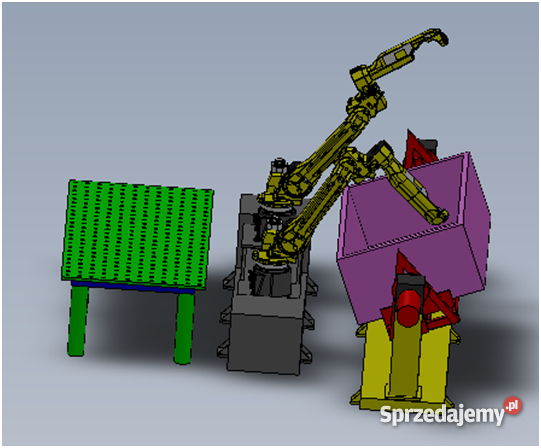 Robot przemysłowy Fanuc M16i + obrotnik - Sprzedajemy.pl