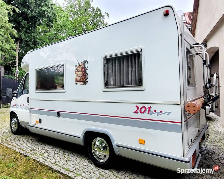 Kamper Fiat Ducato 2.5 TD Challenger półintegra PERFEKCYJNY STAN!! Łódź - Sprzedajemy.pl