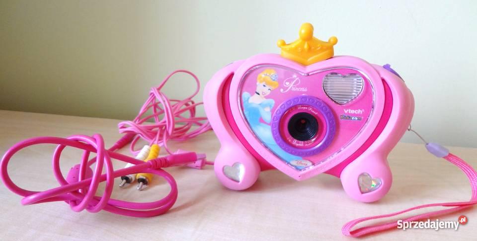 Różowy cyfrowy aparat kamera VTECH KIDIZOOM Princess dla dzieci SaNdRa ...
