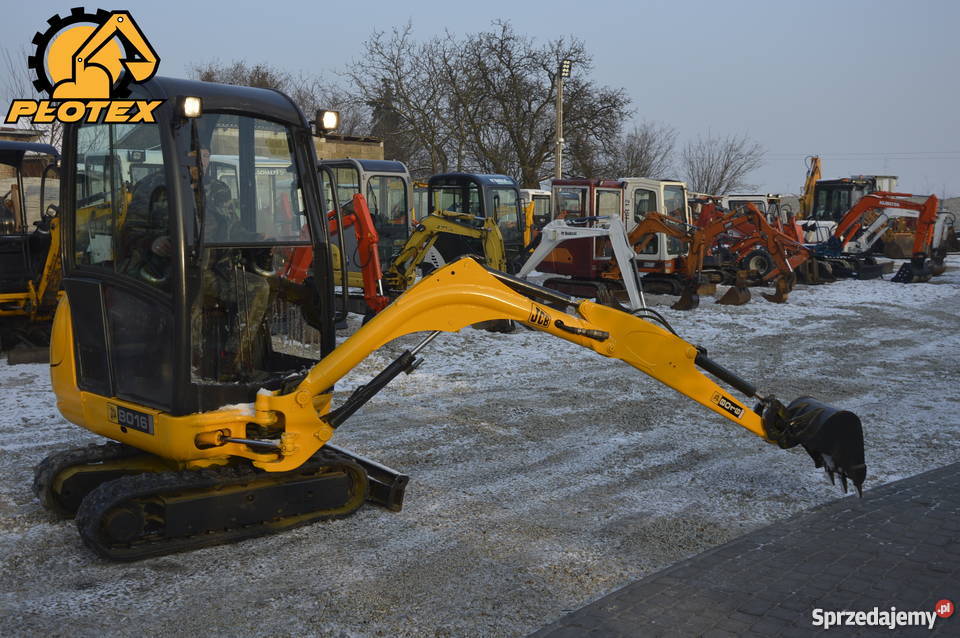 Minikoparka mini koparka JCB 8016 z 2005. ŁADNA Złoczew Płot ...