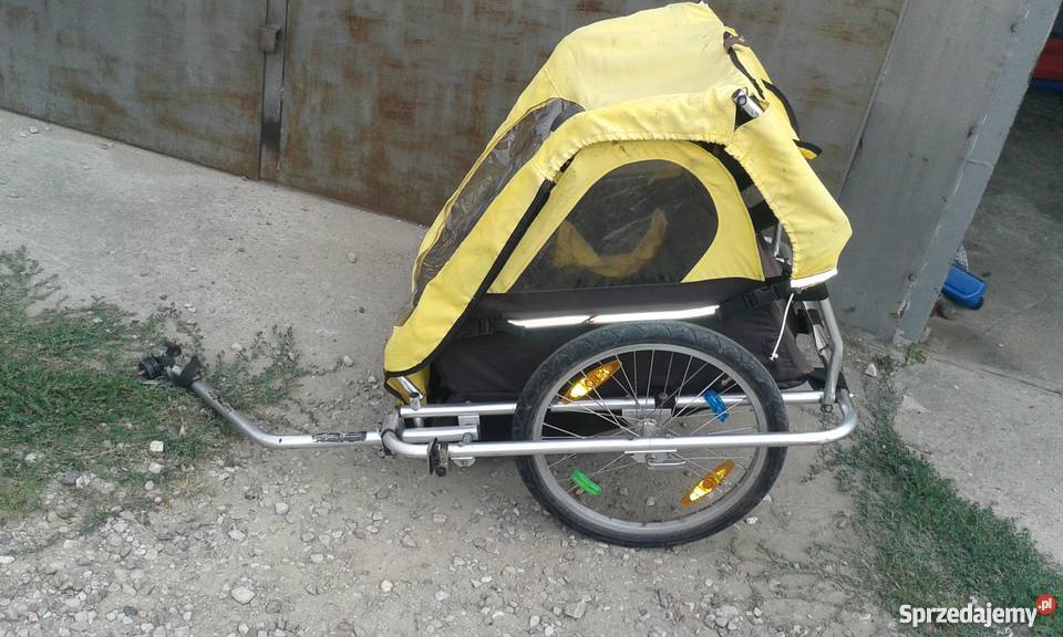 Przyczepka riksza rowerowa dla dzieci Barcin - Sprzedajemy.pl